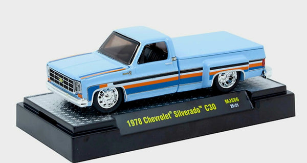 M2 1978 Chevrolet Silverado C30 Custom Gulf – rfcollectiblecars